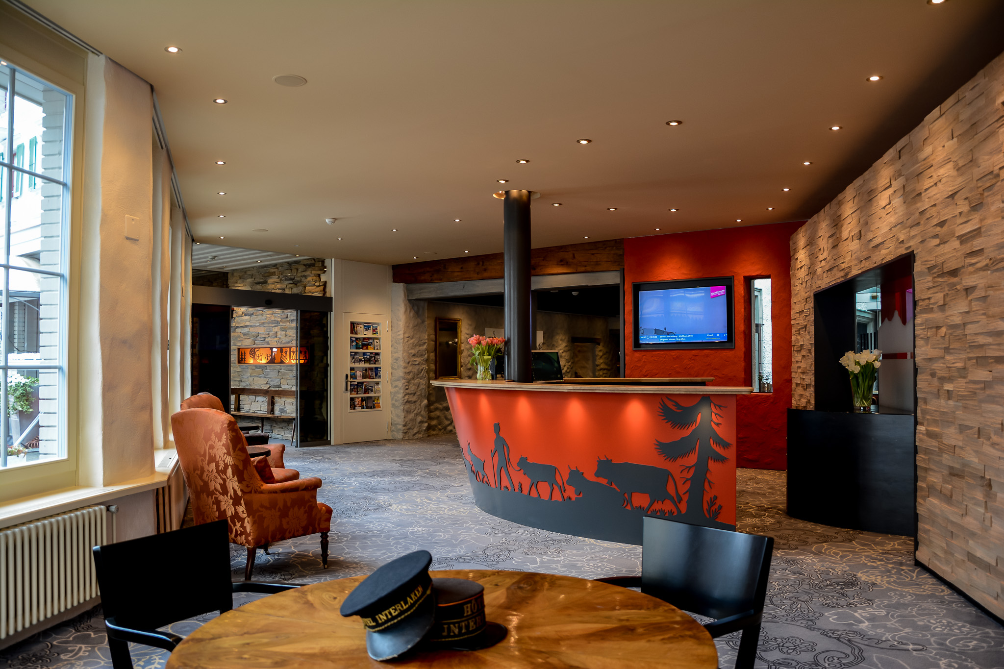 Hotel Interlaken - Umgestaltung Eingangshalle